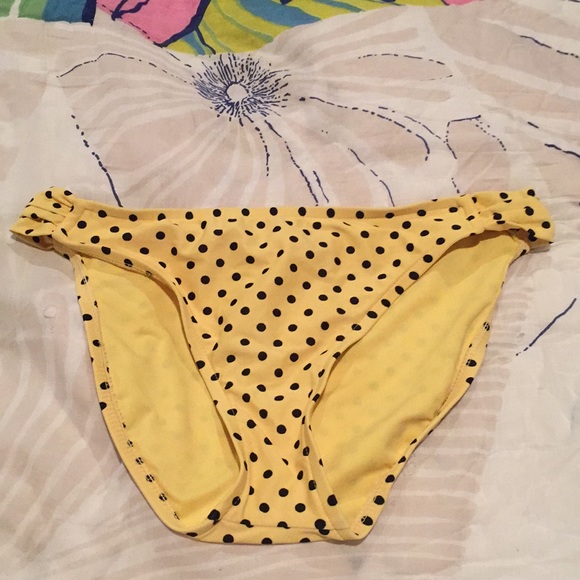 Mossimo Supply Co. | Swim | Yellow Polka Dot Bikini | Poshmark